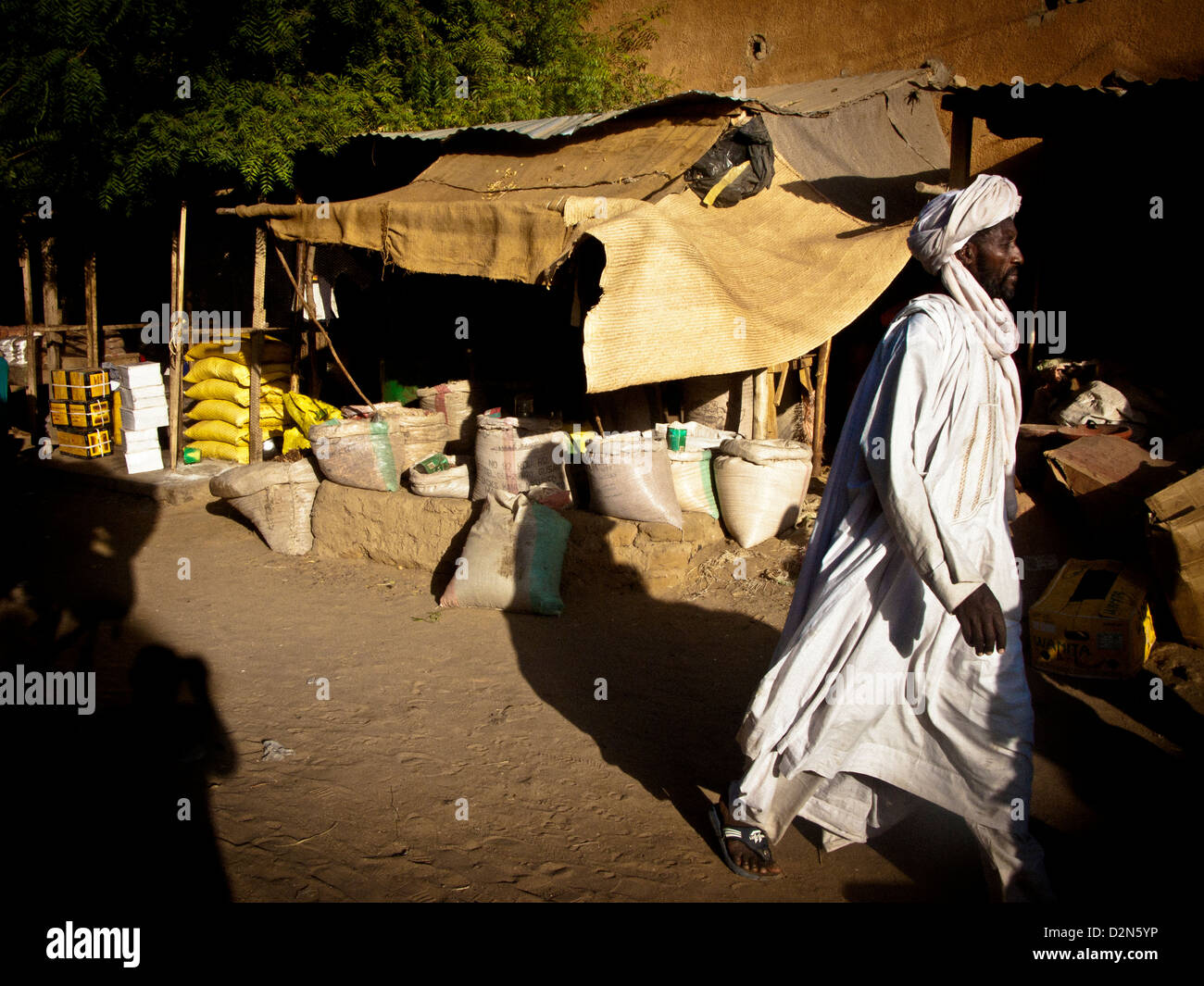 Gao market. Mali .West Africa Stock Photo - Alamy