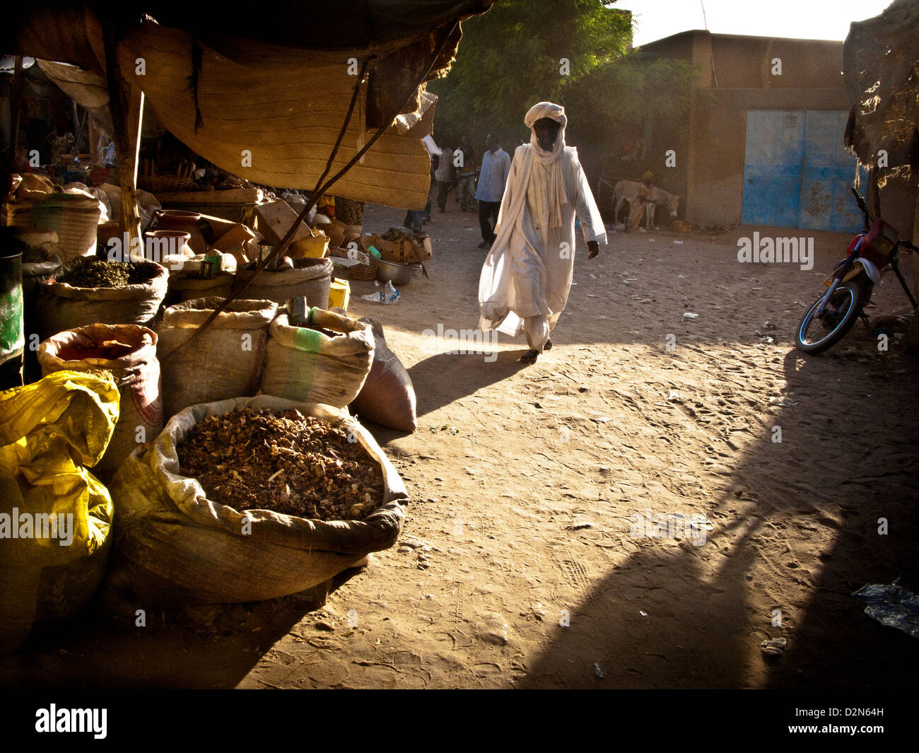 Gao market. Mali .West Africa Stock Photo - Alamy