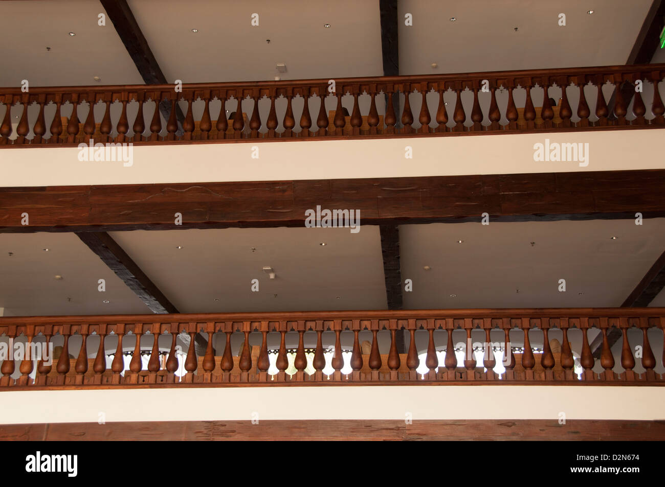 Wooden handrails hi-res stock photography and images - Alamy