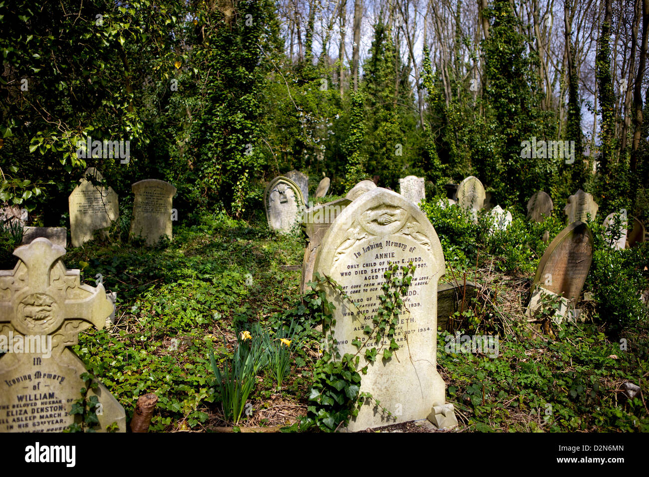London highgate cemetery hi-res stock photography and images - Alamy