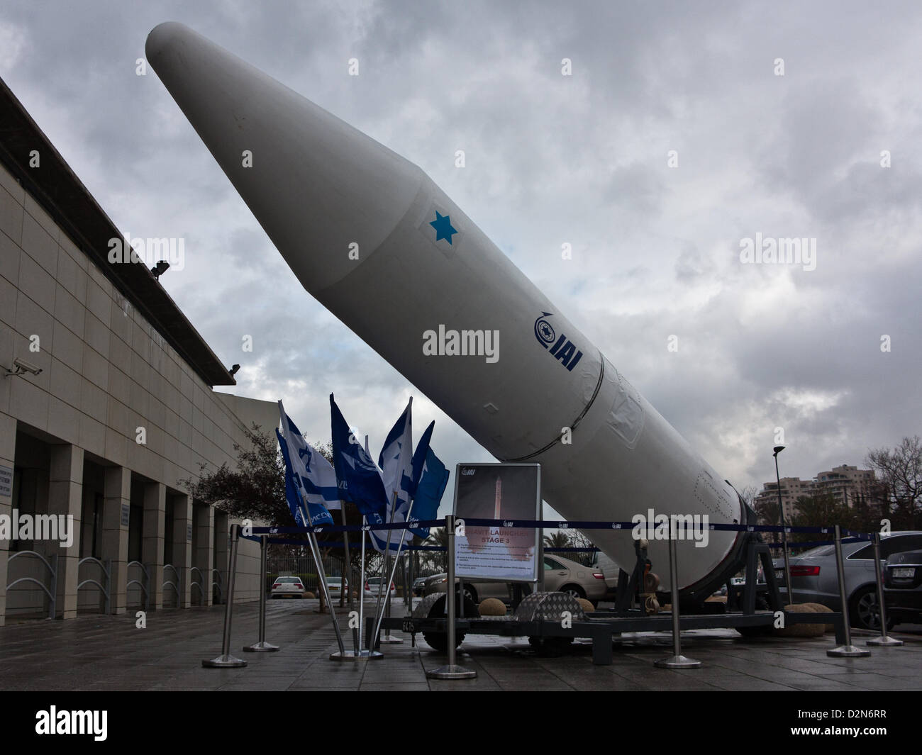 Israel Aerospace Industries Shavit Launcher Stage 3 designed to launch ...