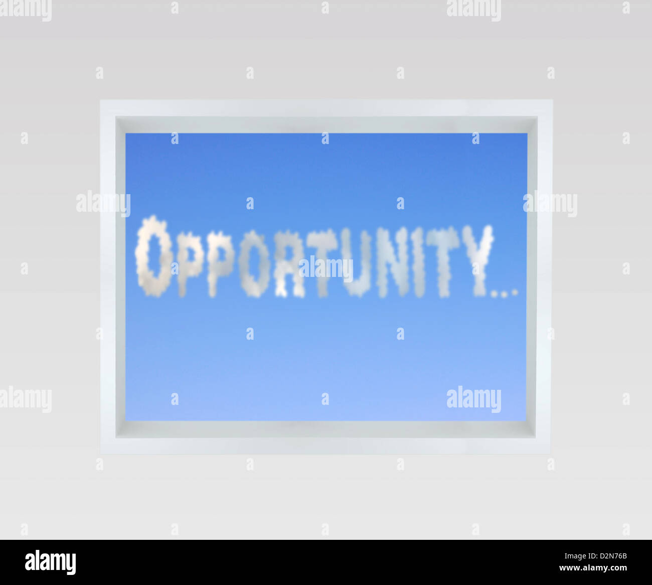 Window of opportunity Stock Photo - Alamy