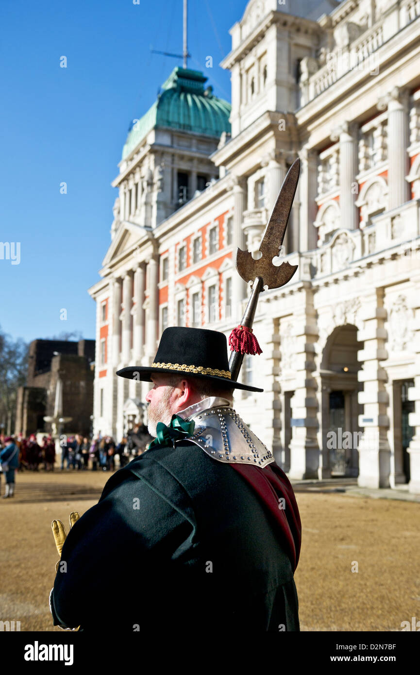 The English Civil War Society commemorate the execution of King Charles ...