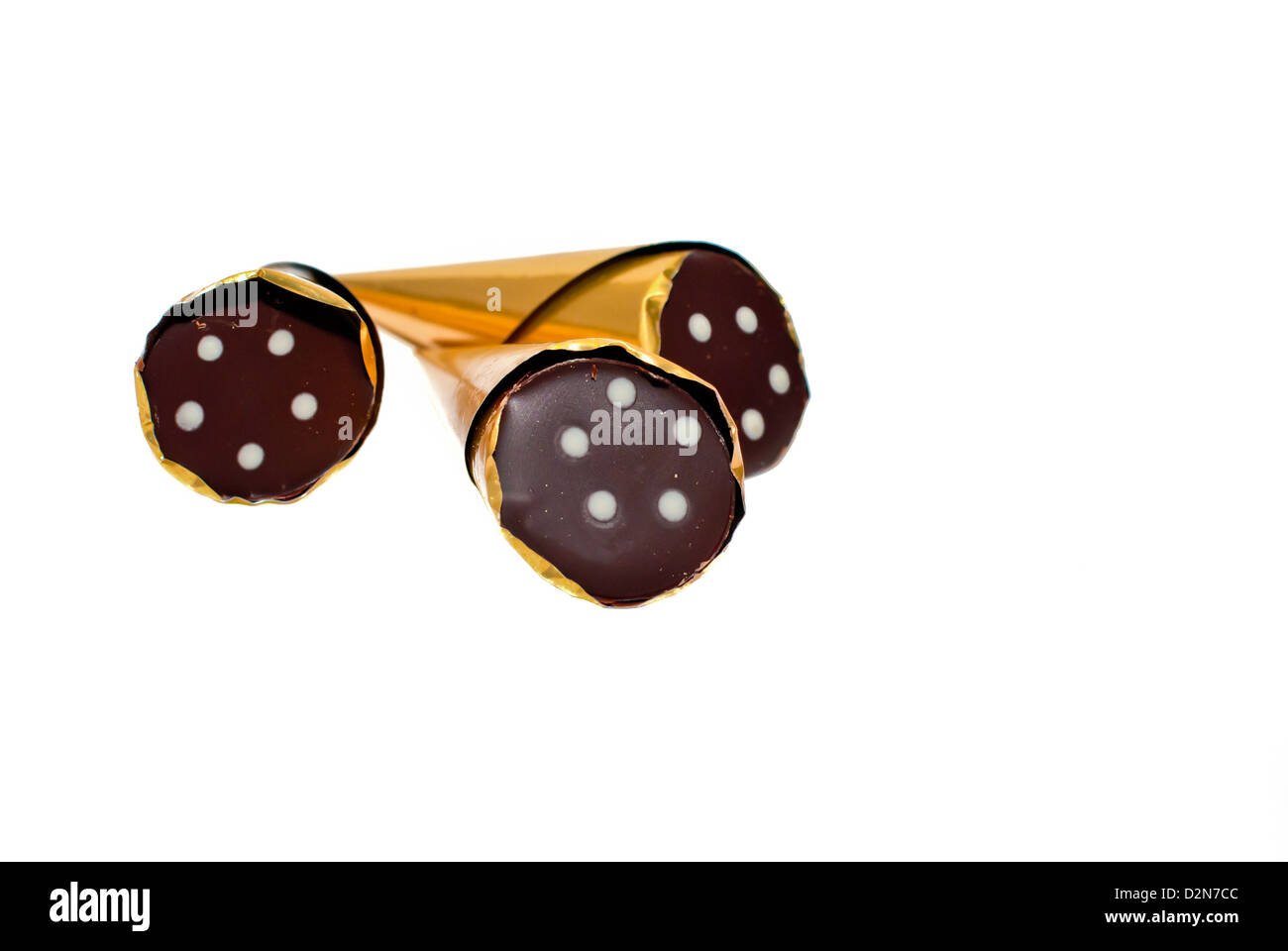 arrow, brown, candy, chocolate candy, cognac, cone, cone-shaped, double ...