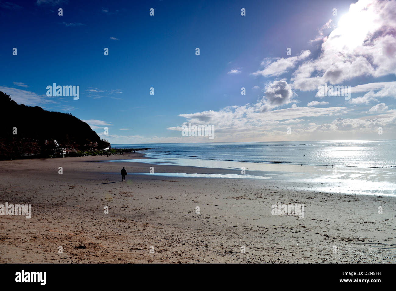 Exmouth beach east devon uk hi-res stock photography and images - Alamy