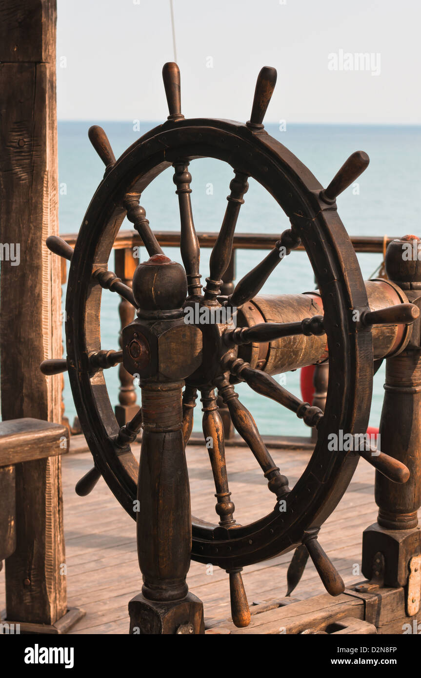 Captain, Sailboat, Steering Wheel, Nautical Vessel, Sailing, Sea ...