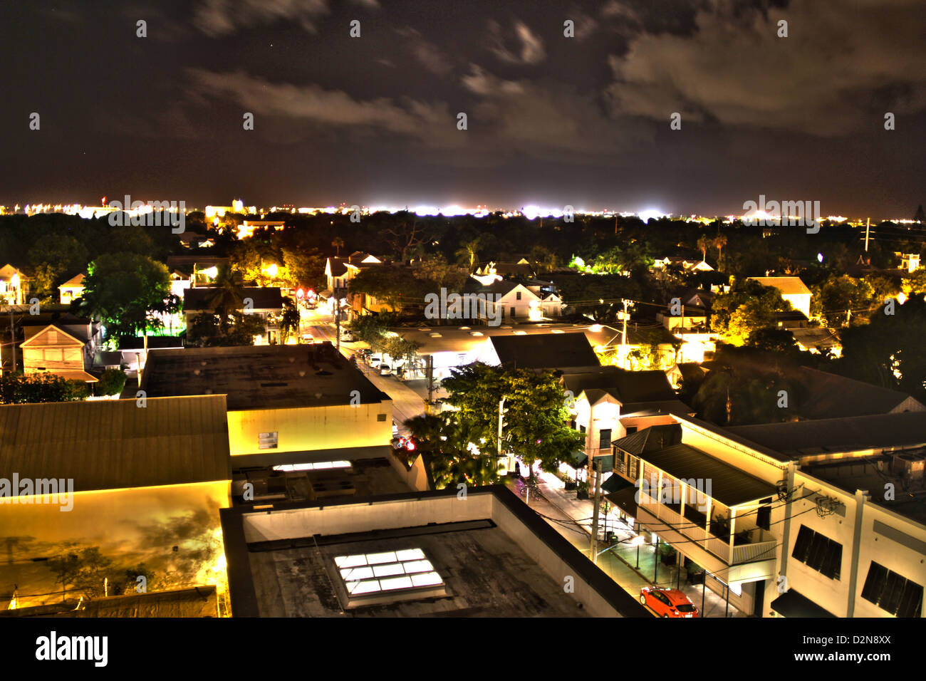 Key West Skyline Stock Photo - Alamy