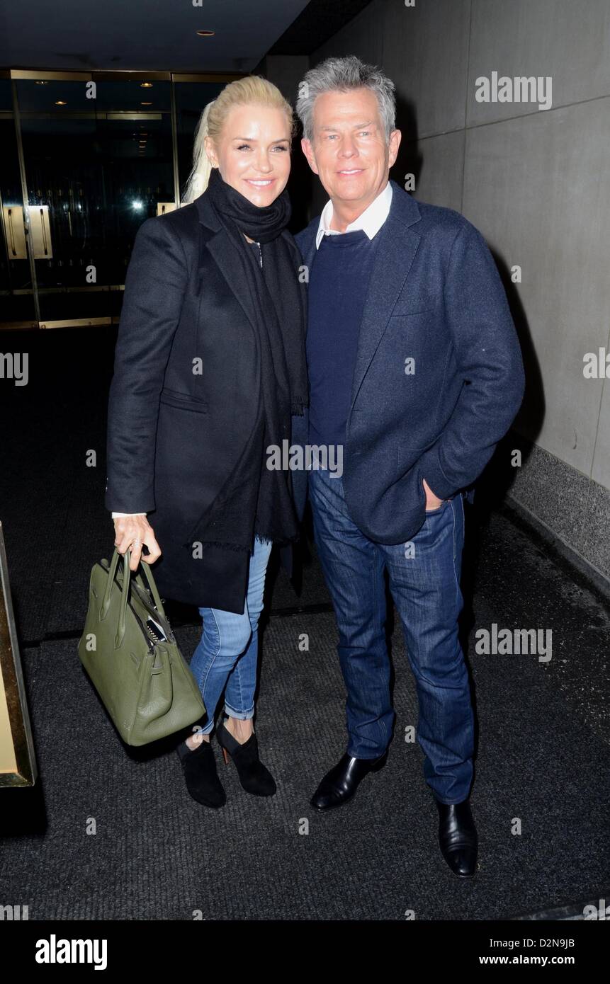 Yolanda Foster, David Foster, at The Today Show on NBC. CELEBRITY ...