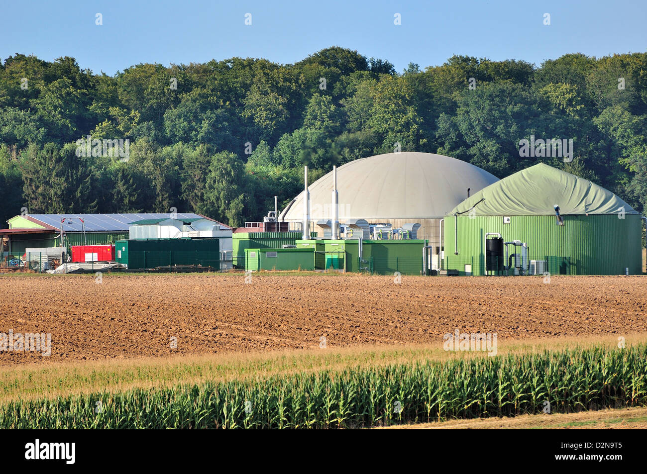 Bio fuel plant Stock Photo - Alamy