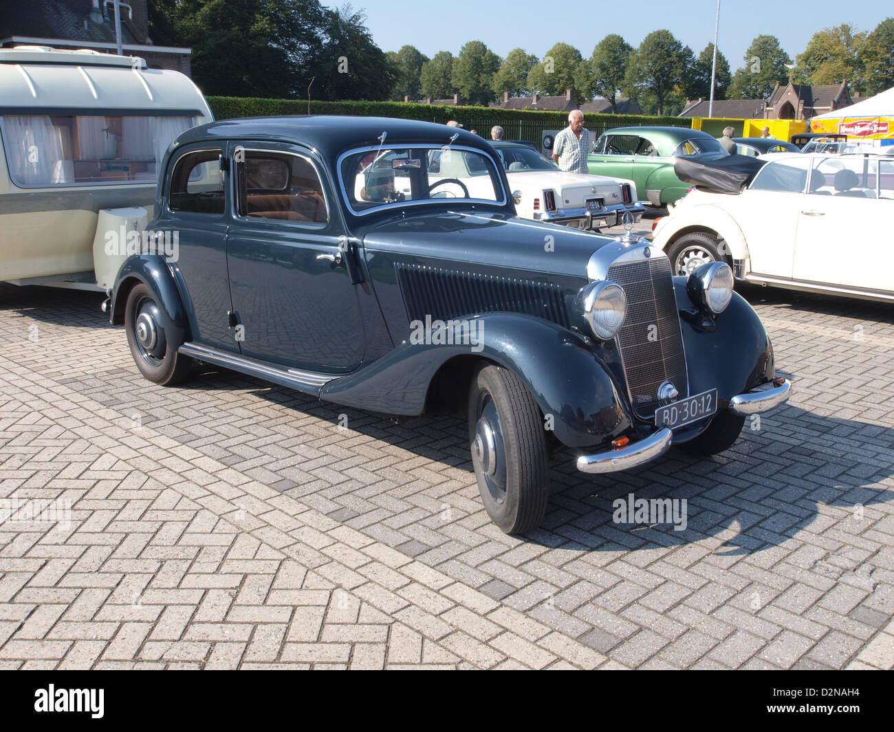 The 1952 Mercedes-Benz 170D is a classic luxury car from the early ...