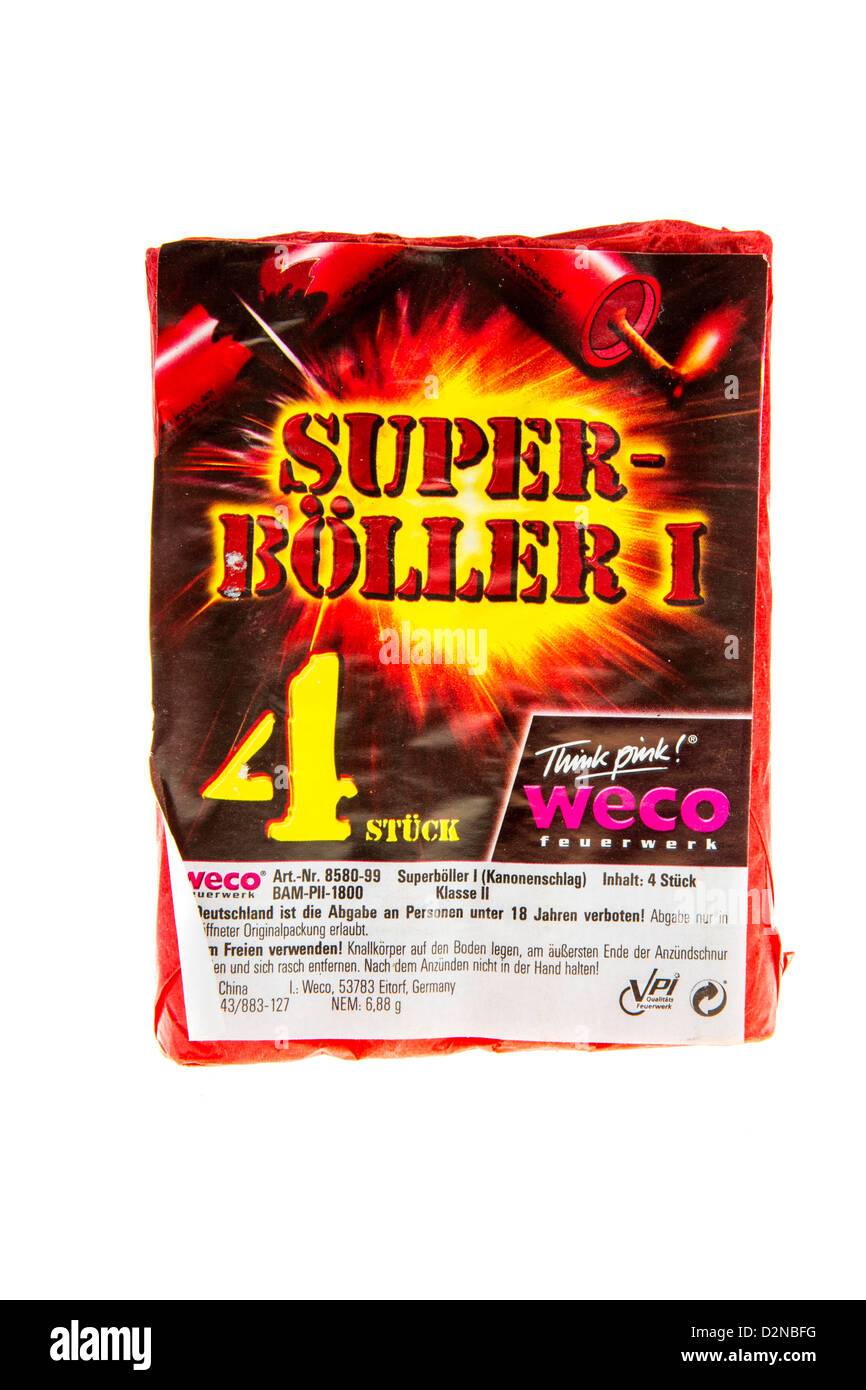 Different types of fireworks, cracker, banger Stock Photo - Alamy