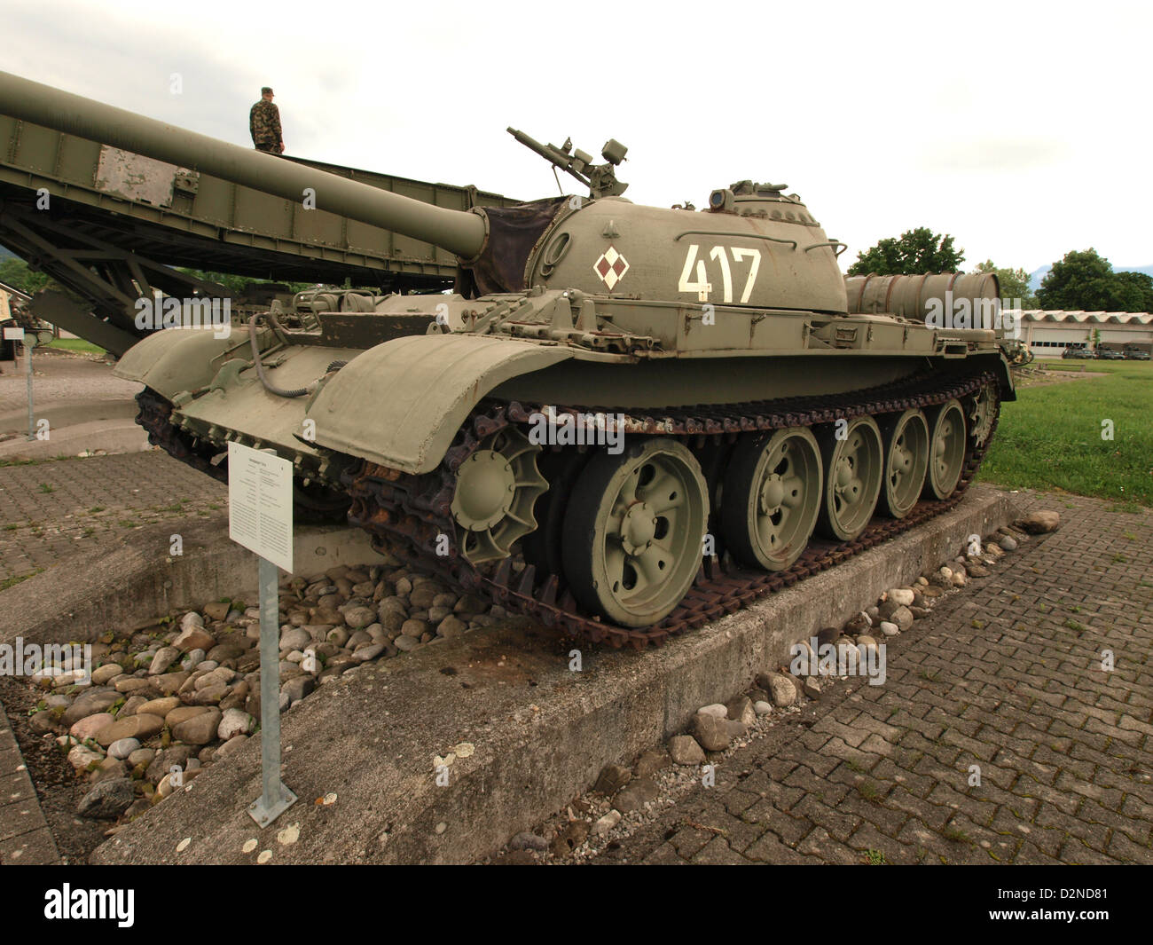 The T-54A is a Soviet-designed main battle tank that was introduced in ...