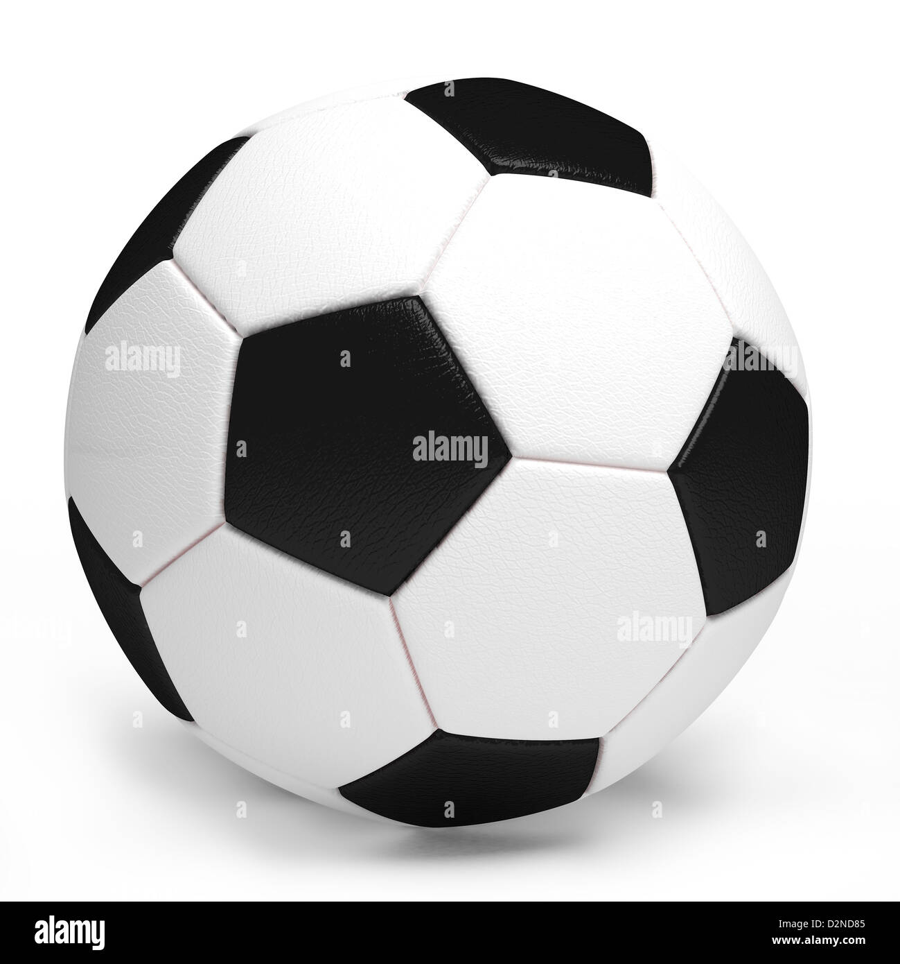 Perfect Soccer ball or football Stock Photo - Alamy