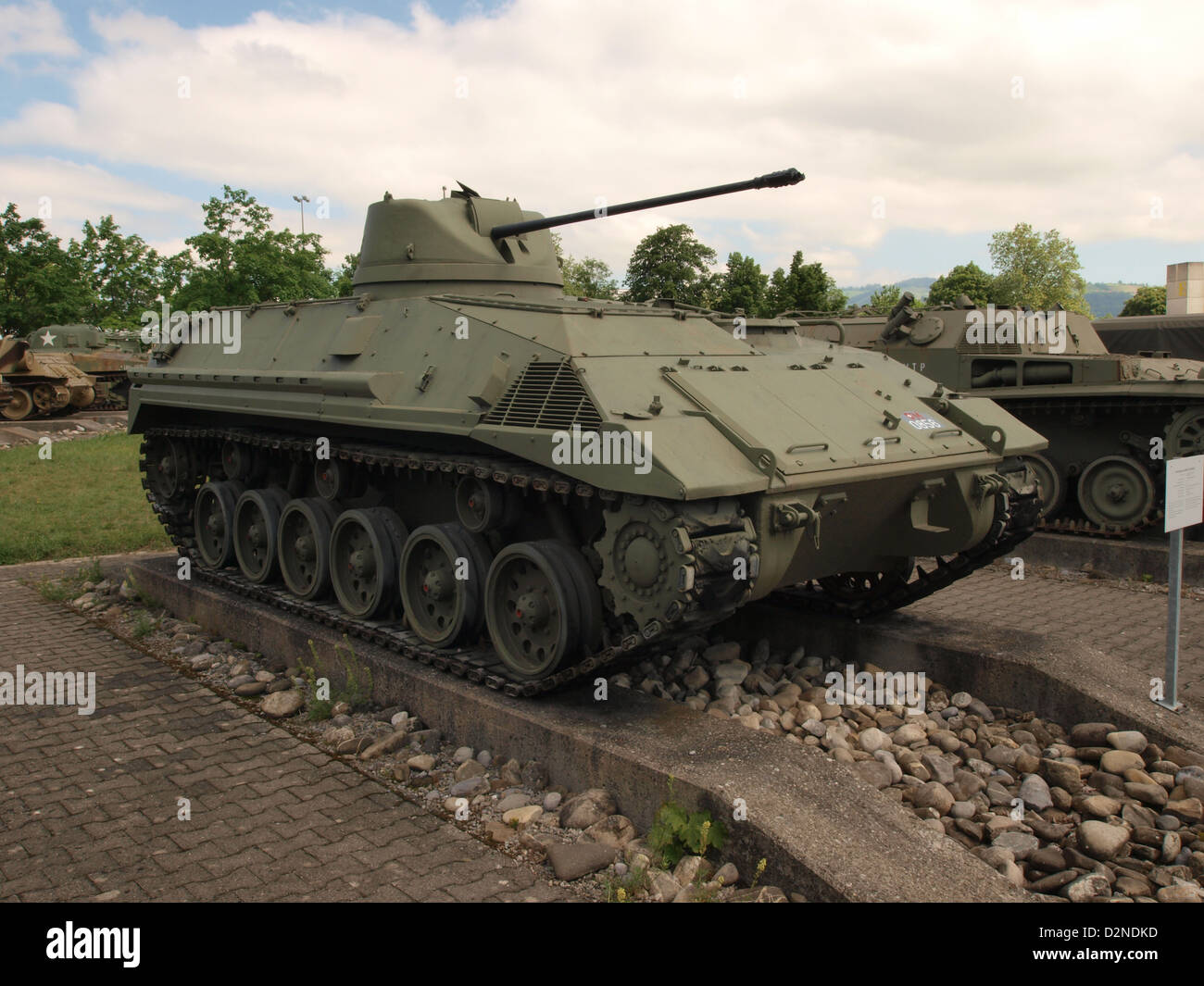 Saurer 'Tartaruga' tank Stock Photo - Alamy