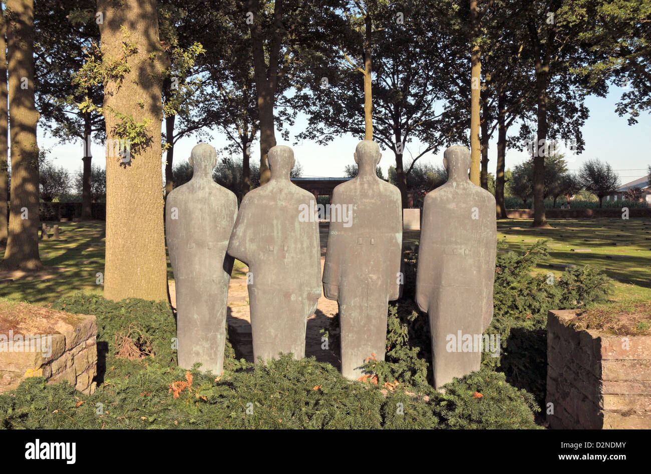 Lines of memorial plaques with names of fallen German soldiers in the ...