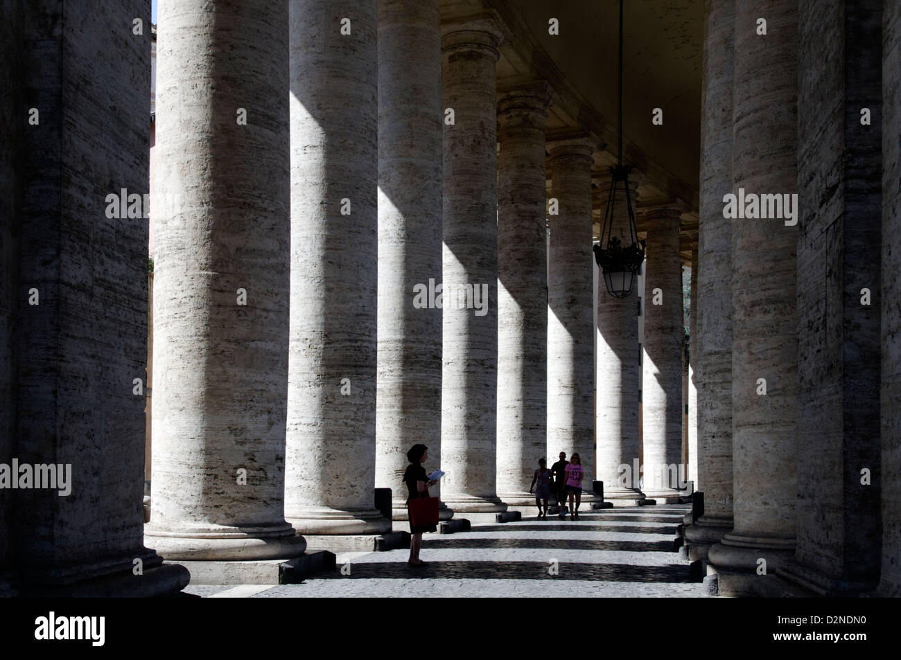 Gian lorenzo bernini colonnade hi-res stock photography and images - Alamy