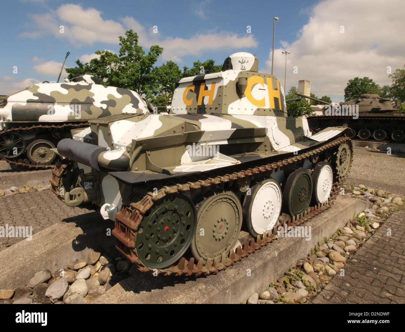 The Panzerwagen 39, also known as the 'Praga' tank, was a light tank ...