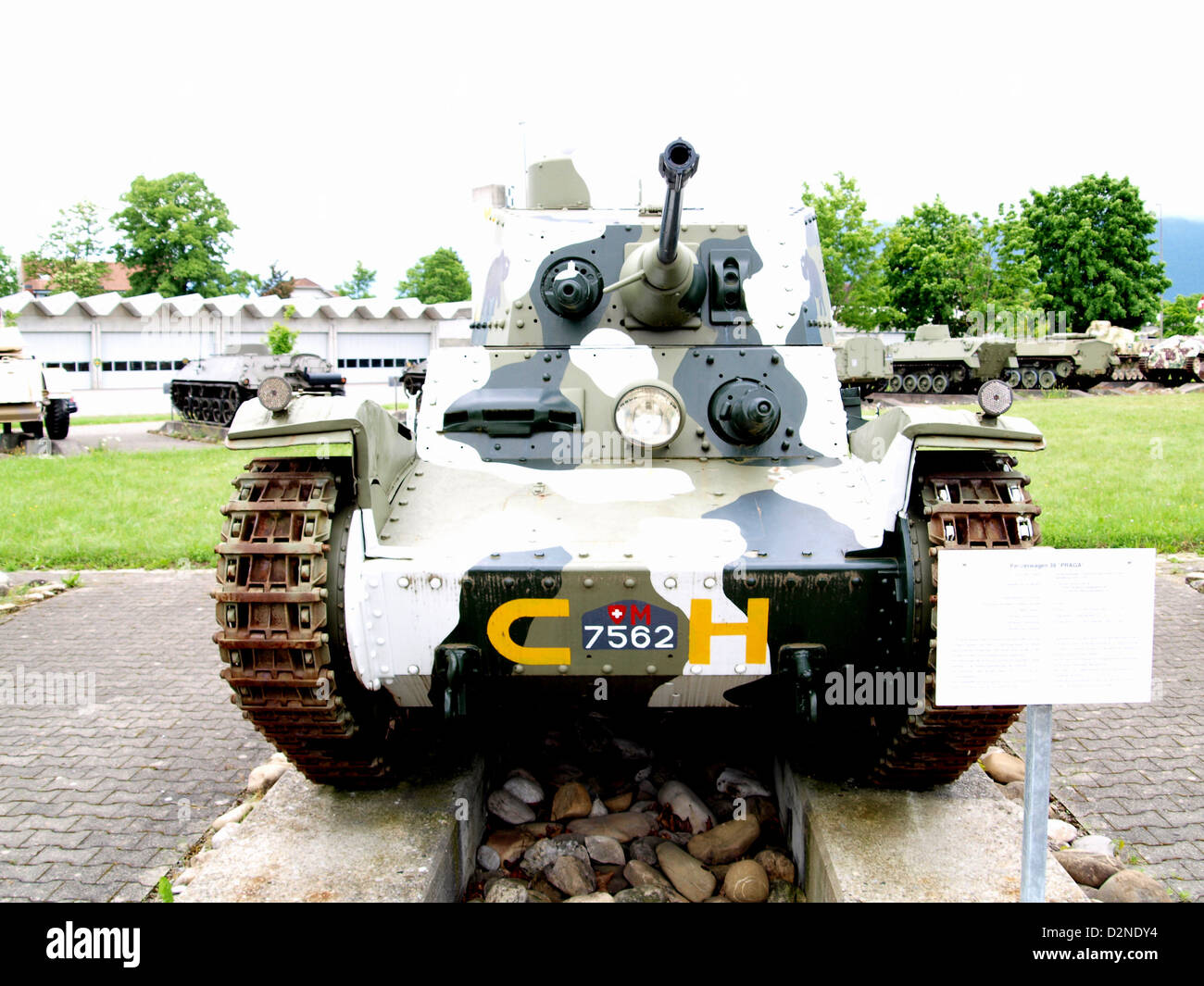 The Panzerwagen 39 'Praga' is a Czech-designed tank used during World ...