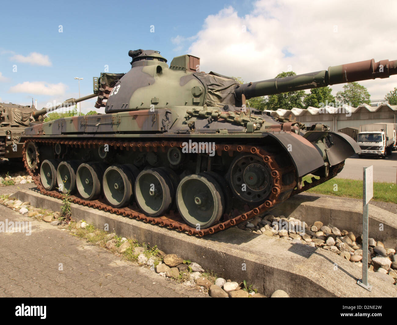 The Panzer 68/88 is a Swiss-made armored vehicle, equipped with ...