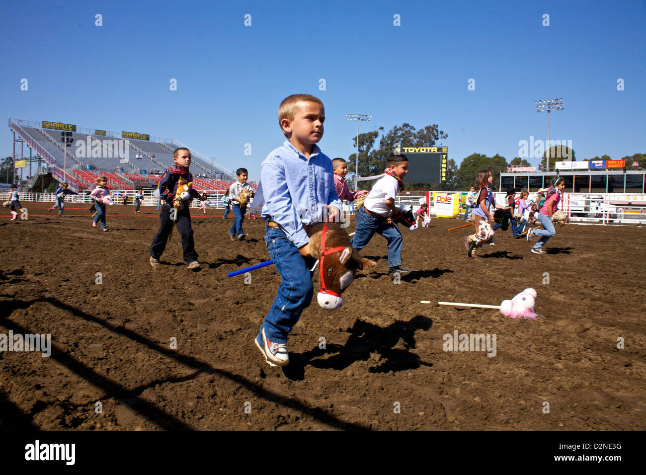 Childrens rodeo hi-res stock photography and images - Alamy