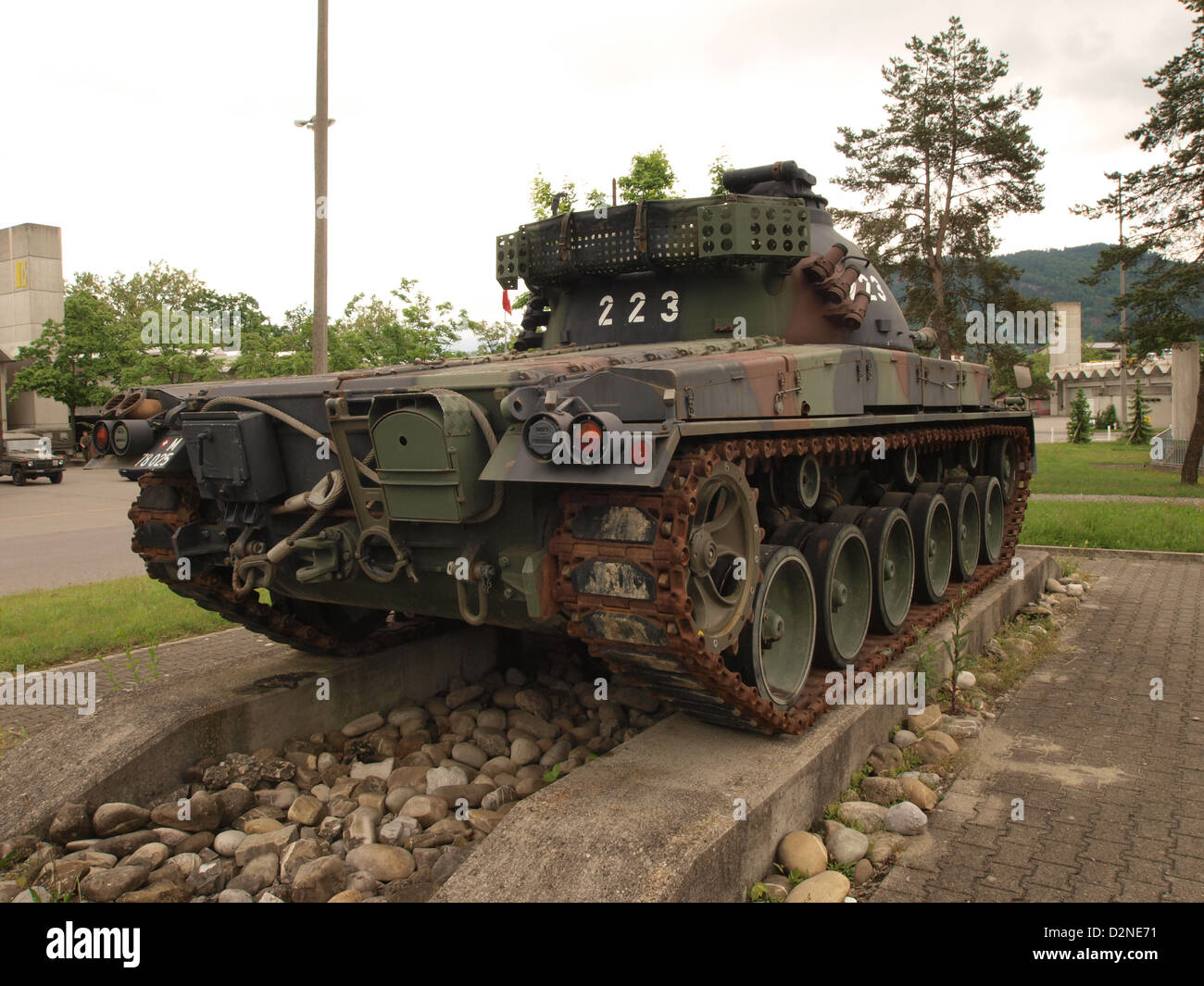 The Panzer 68/88 is a Swiss-made tank used in military operations ...
