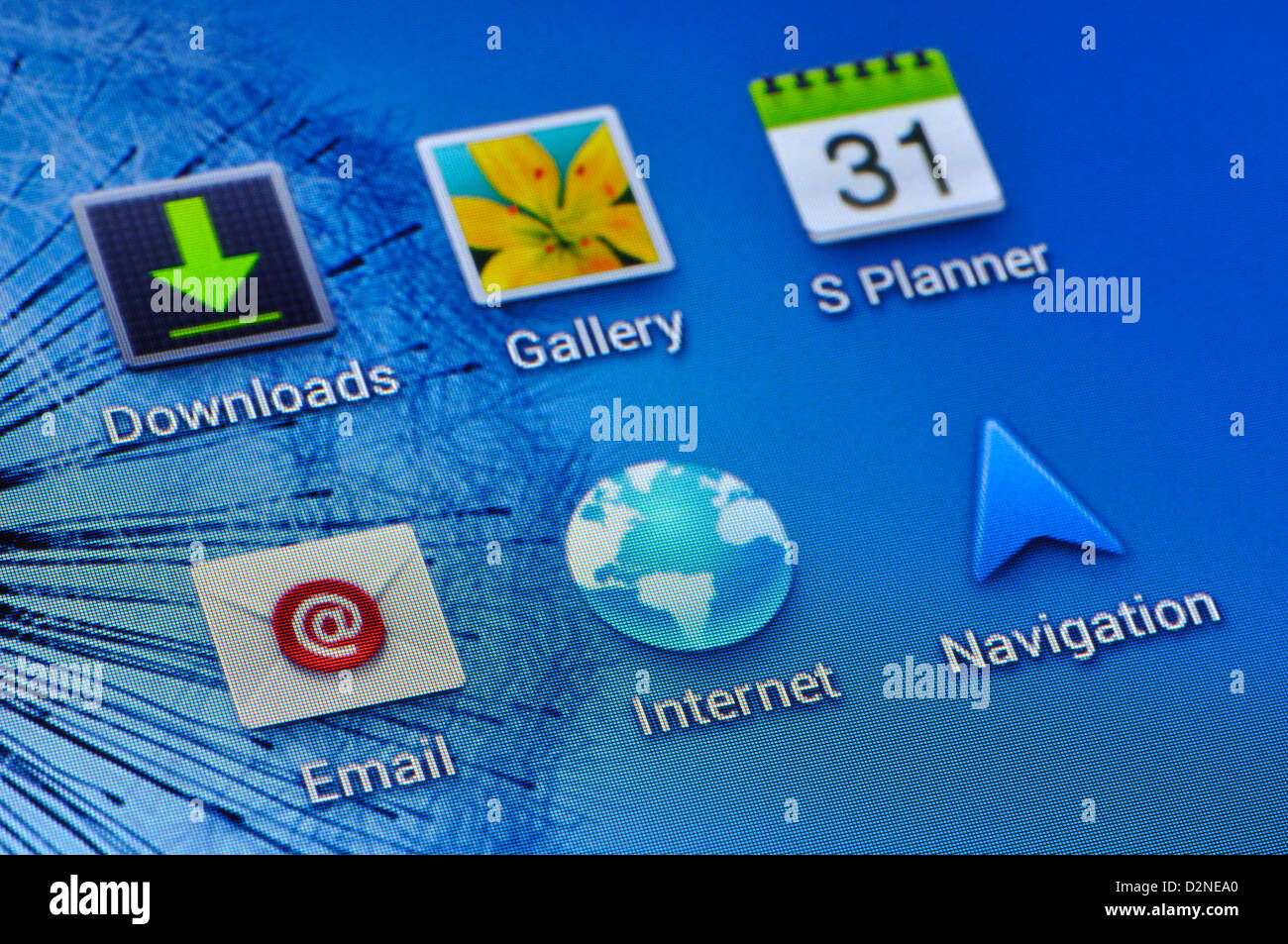Desktop icons hi-res stock photography and images - Alamy