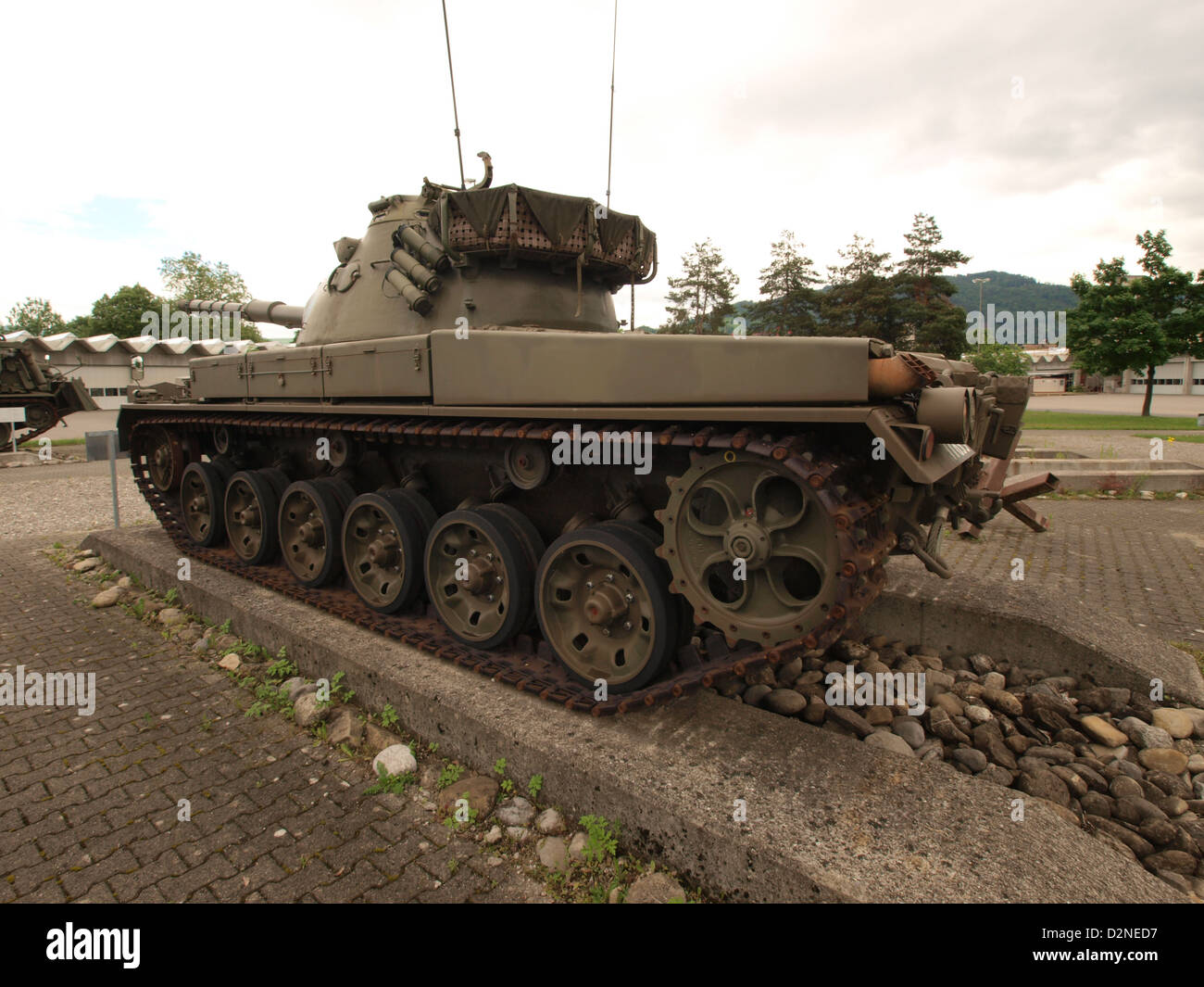 The Panzer 61 is a Swiss main battle tank developed in the early 1960s ...