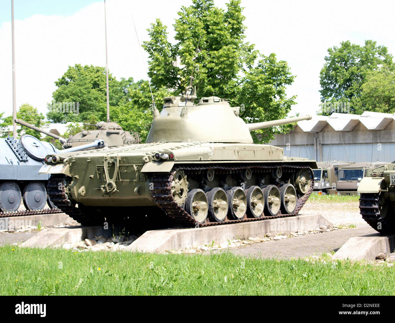 The Panzer 58 is a Swiss-made tank used during the Cold War, known for ...