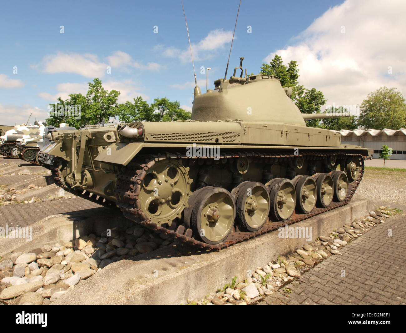 The Panzer 58 is a Swiss-designed tank that served during the Cold War ...