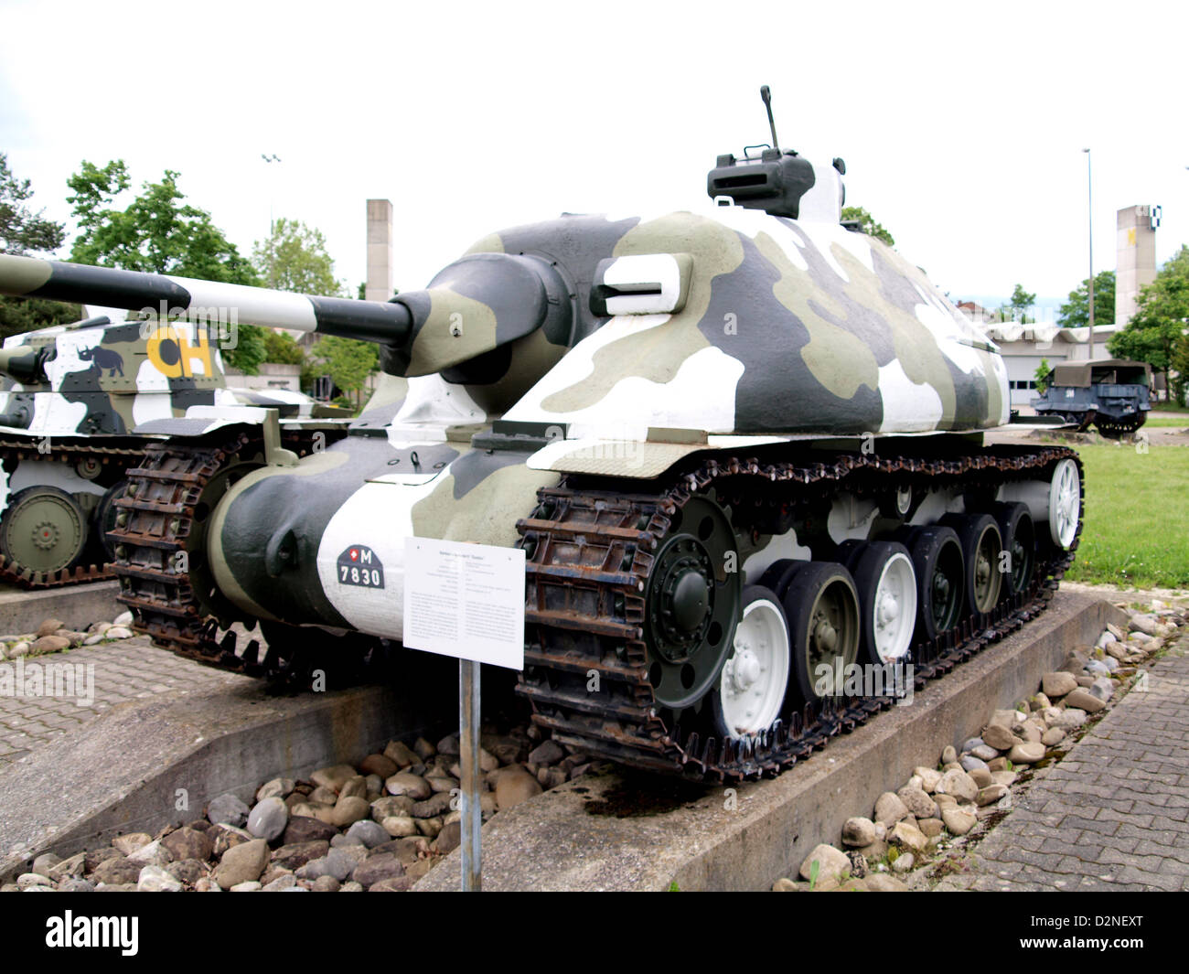 The Nahkampfkanone II, commonly known as the Gustav tank, was a German ...