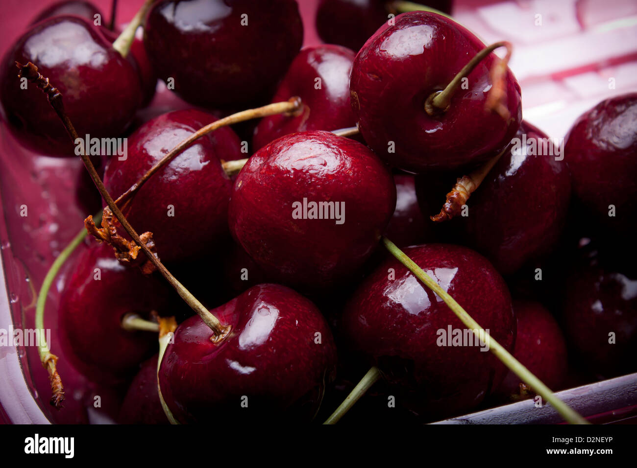 close - up photo of sweet cherry Stock Photo - Alamy