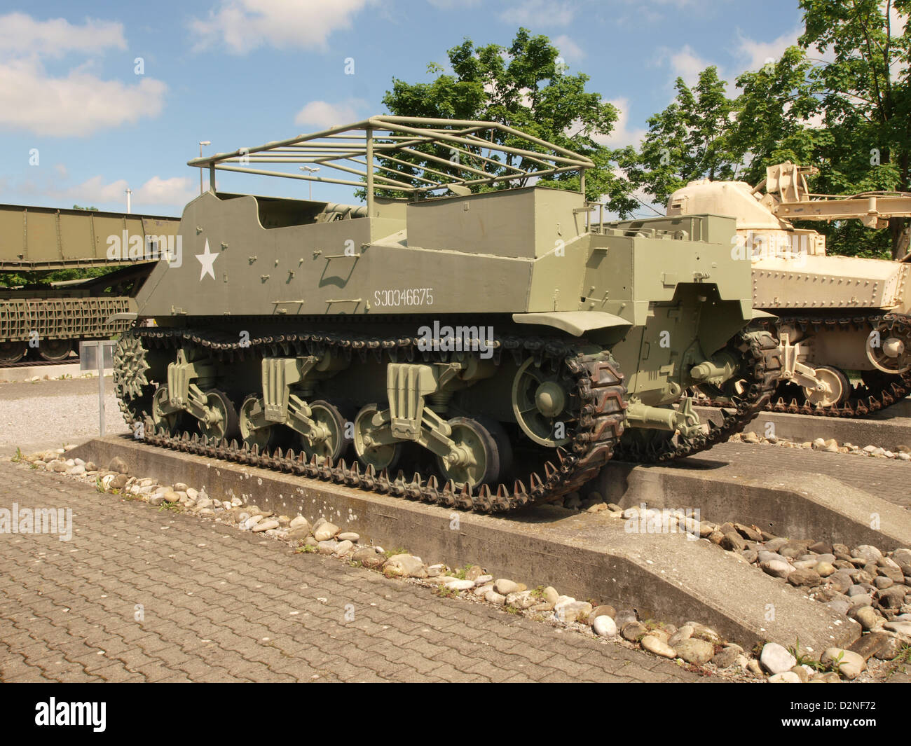 The M7 'Priest' is an American self-propelled howitzer used during ...