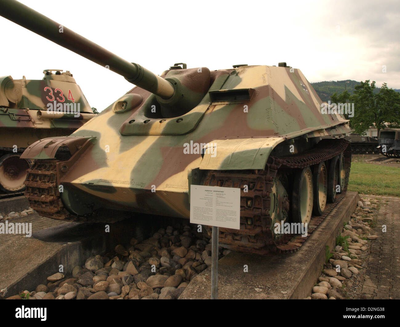 The Jagdpanther was a German tank destroyer used during World War II ...