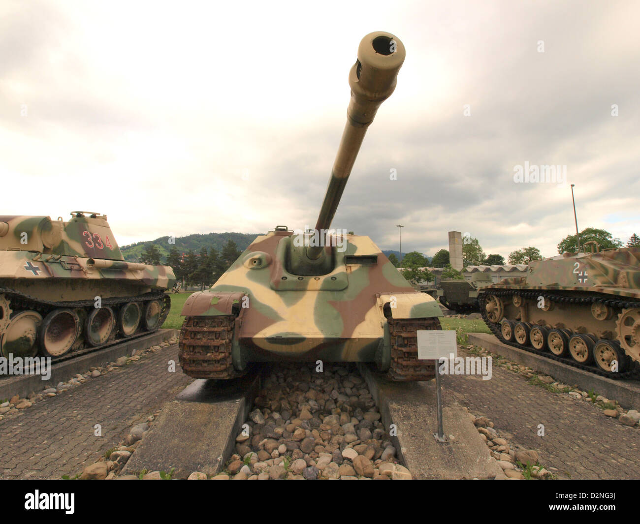 The Jagdpanther was a German tank destroyer used during World War II ...