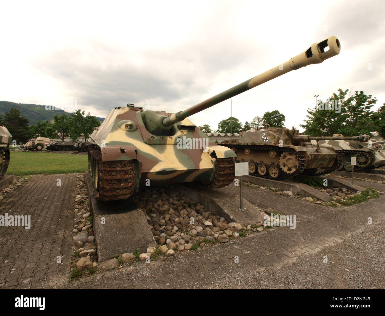 The Jagdpanther was a German tank destroyer used during World War II ...