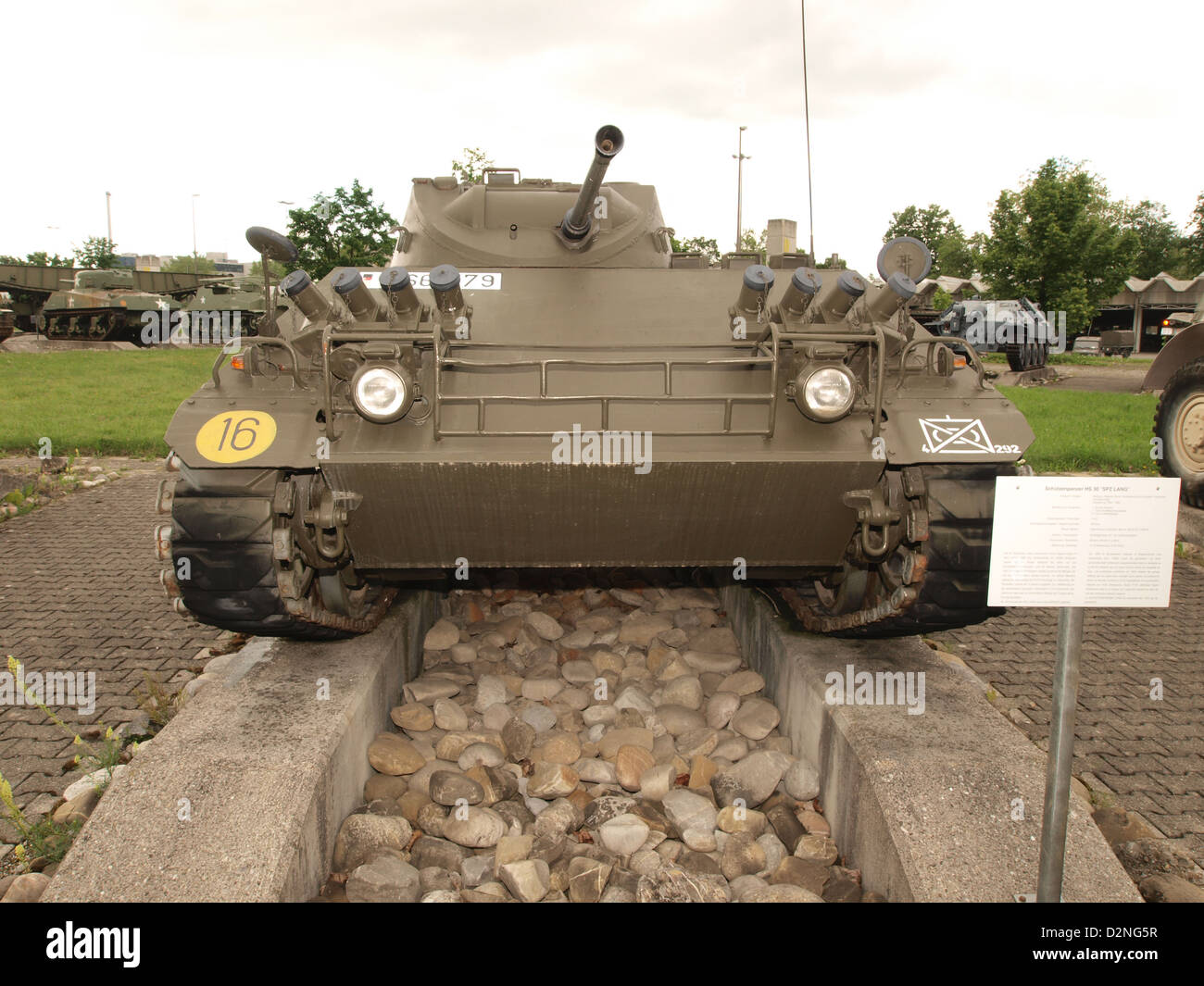The HS 30 'SPZ Lang' tank is a German armored vehicle, known for its ...