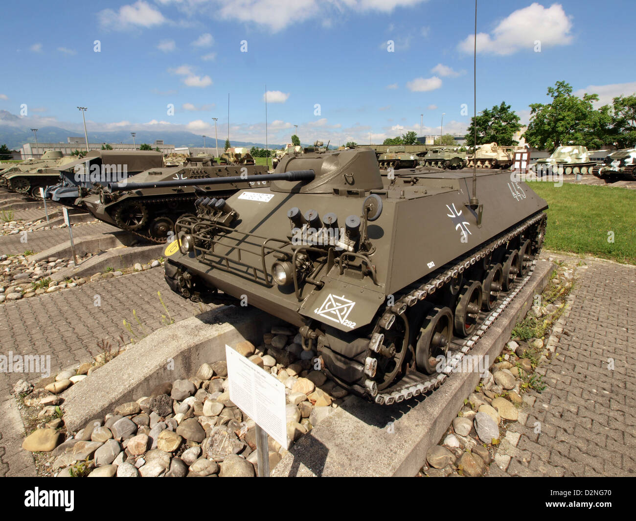 The HS 30 'SPZ Lang' is a German amphibious infantry fighting vehicle ...