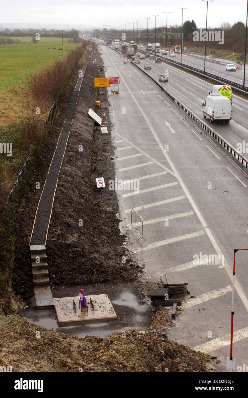 New access path being constructed to allow maintaince access to the ...