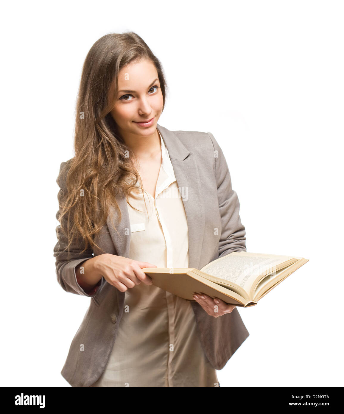 Portrait of cool stylish young student girl Stock Photo - Alamy