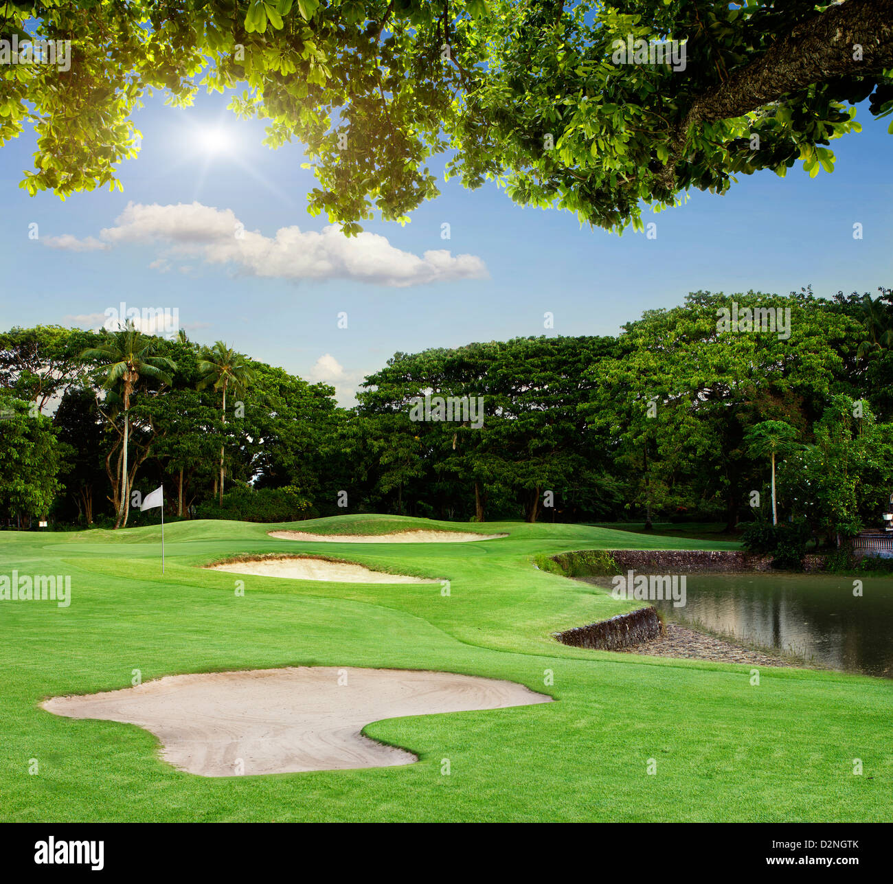 Traditional golf course hi-res stock photography and images - Alamy