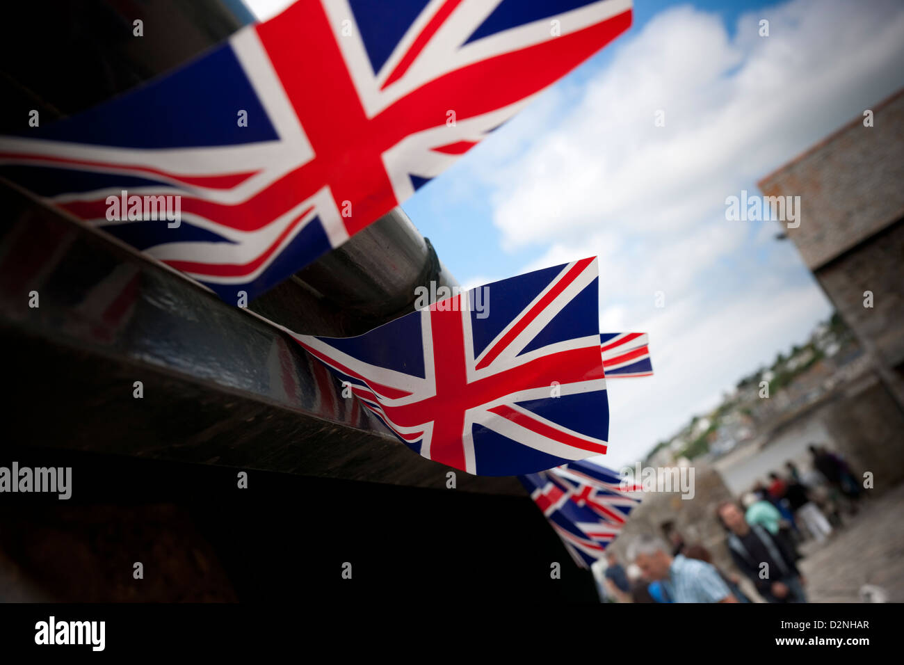 Union Flag Bunting Stock Photo - Alamy