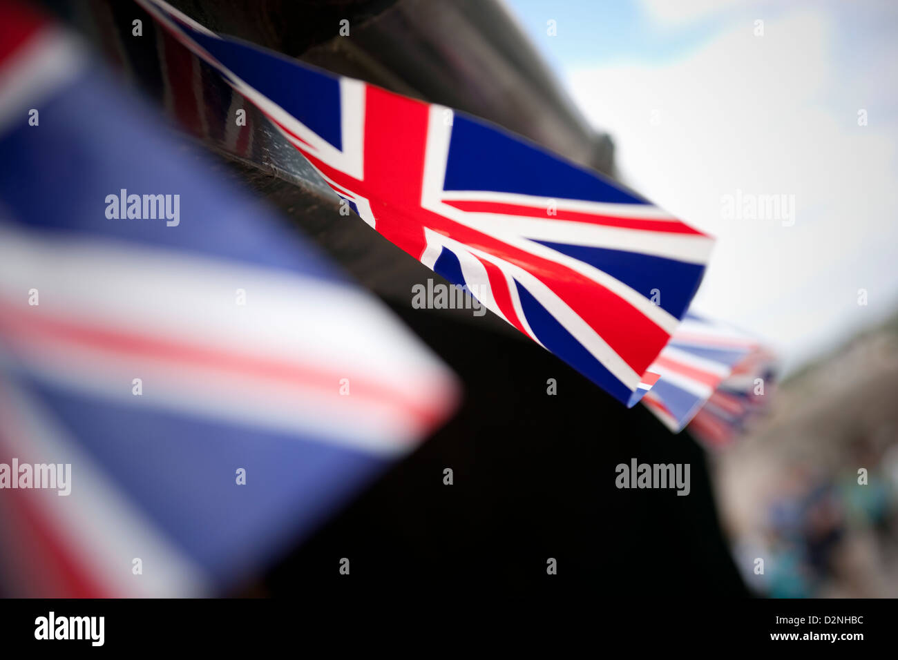 Union Flag Bunting Stock Photo - Alamy