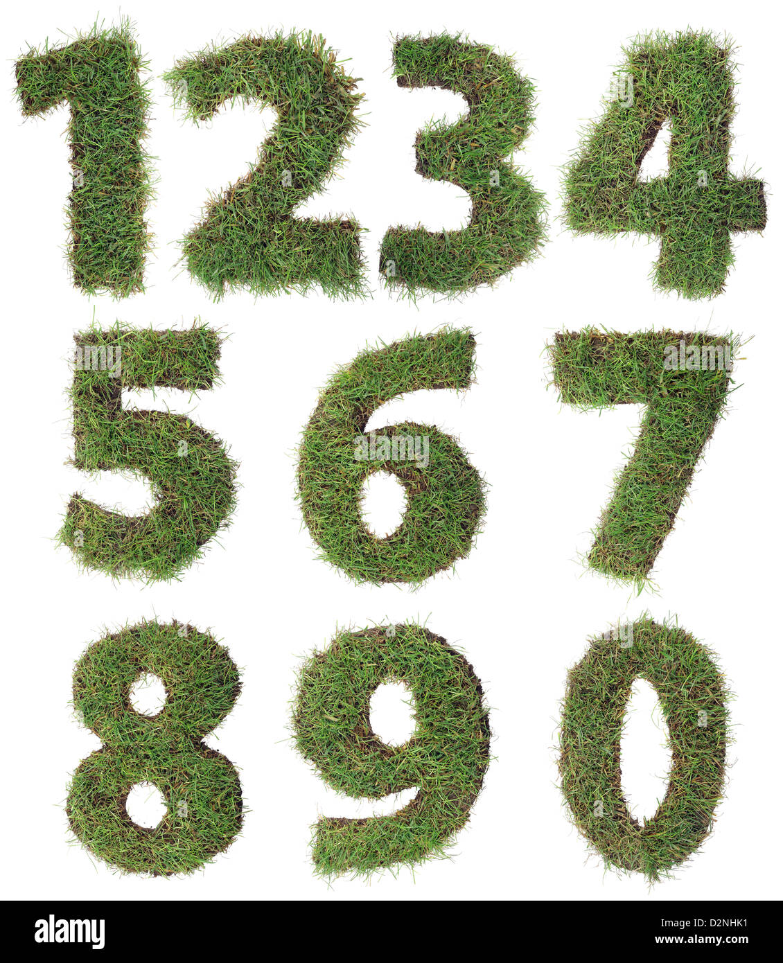 Grass font type hi-res stock photography and images - Alamy