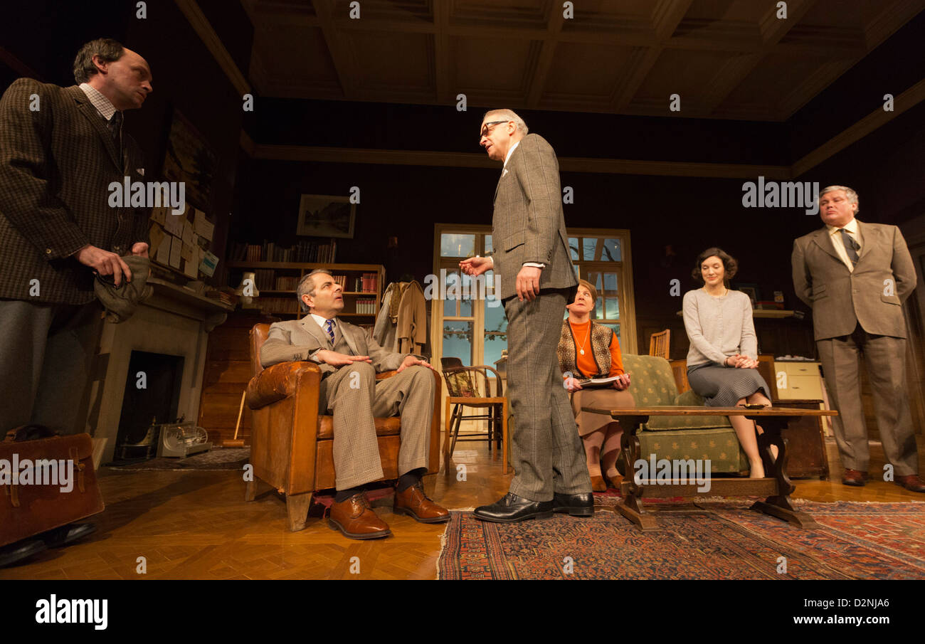 Rowan Atkinson stars as St John Quartermaine in Quartermaine's Terms at ...