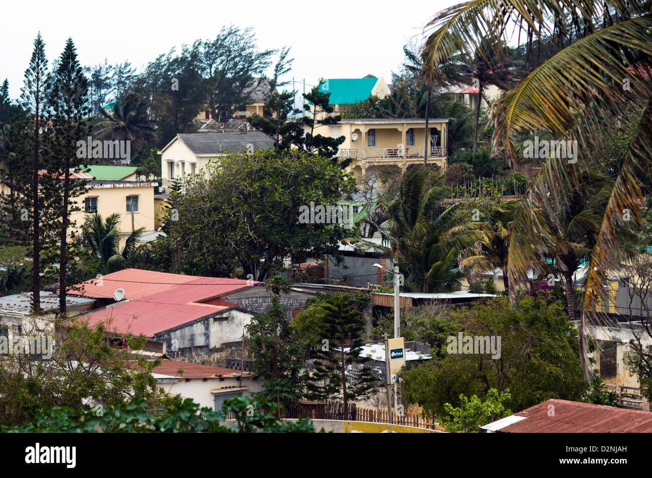 residential scene, fort dauphin (taolagnaro), madagascar Stock Photo ...