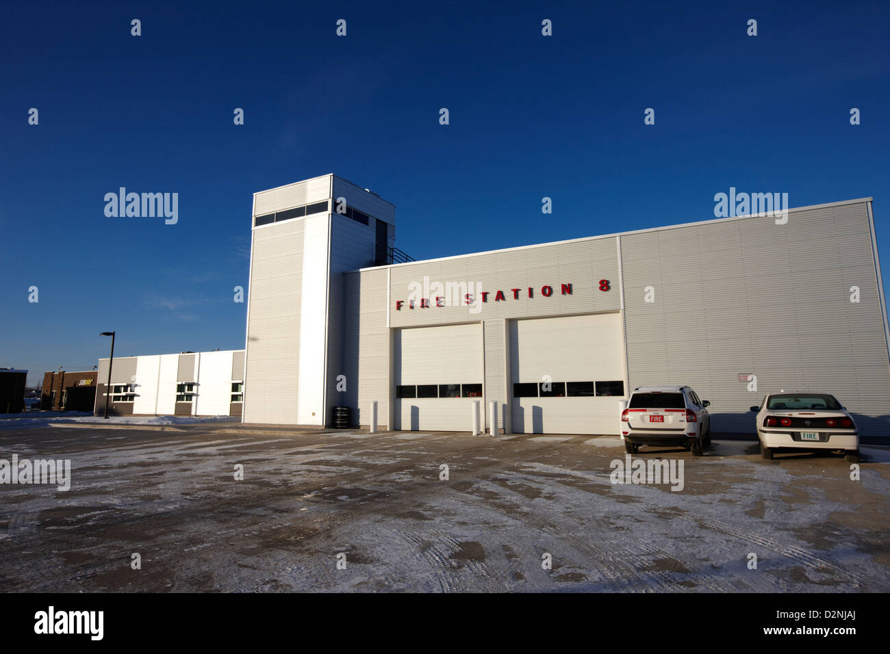 slimmon road fire station Saskatoon Saskatchewan Canada Stock Photo - Alamy