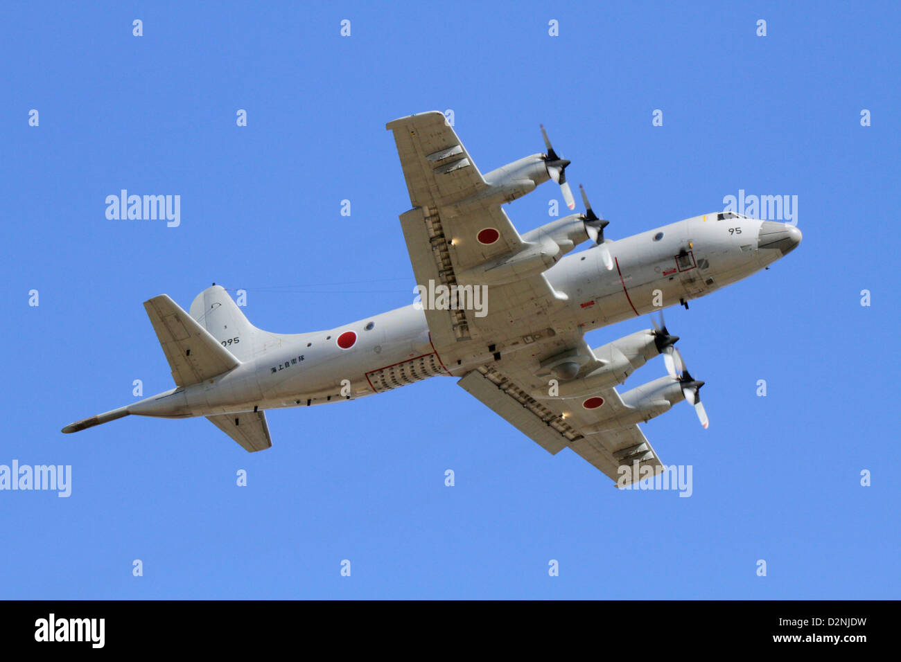 Lockheed P-3C ASW aircraft of Japan Maritime Self Defense Force Stock ...