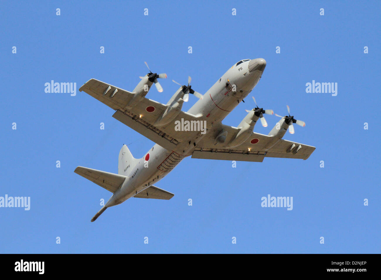 Lockheed P-3C ASW aircraft of Japan Maritime Self Defense Force Stock ...