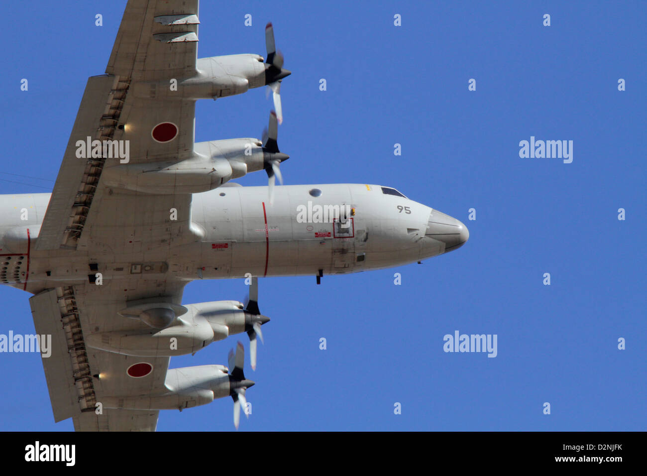 Lockheed P-3C ASW aircraft of Japan Maritime Self Defense Force Stock ...