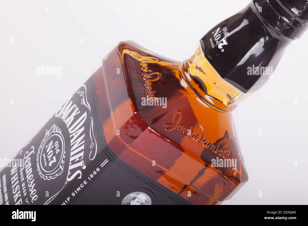 bottel of Jack Daniel's Stock Photo - Alamy